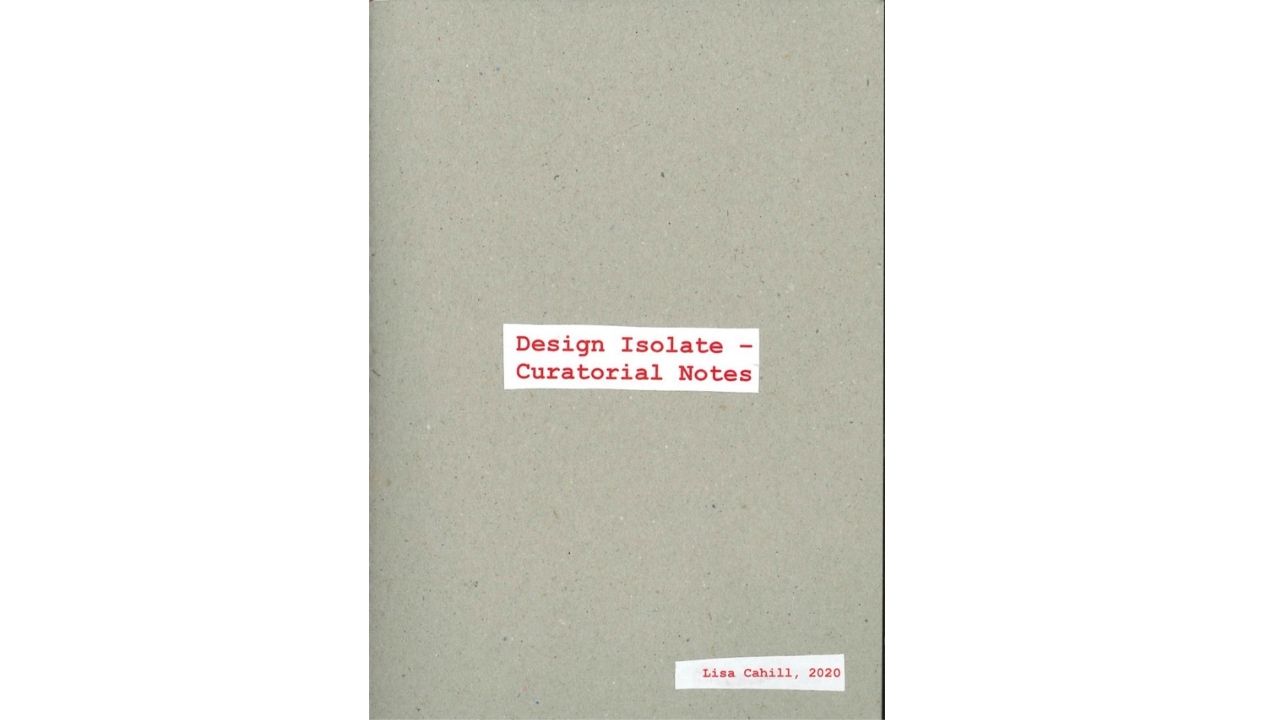 Curatorial Notes: Lisa Cahill - Australian Design Centre